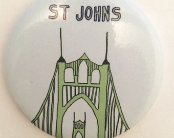 St johns bridge | Etsy