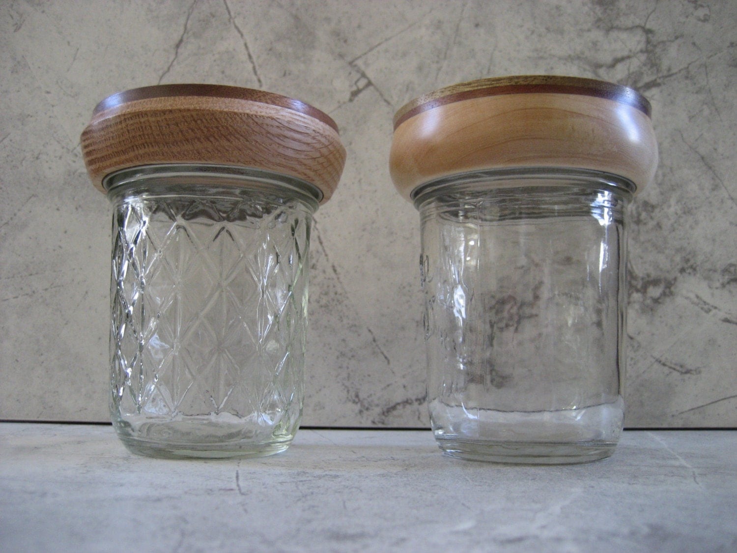 Wooden Mason Jar Lids Set of 2
