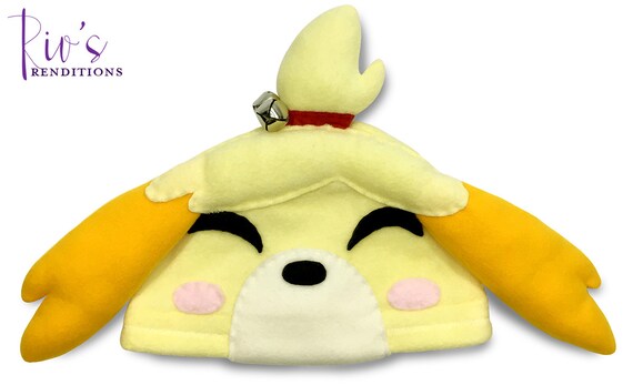 Animal Crossing Isabelle Hat / Fleece Hat / Winter Hat