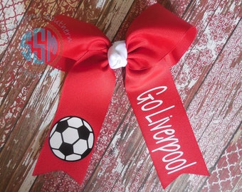 Soccer ribbon | Etsy