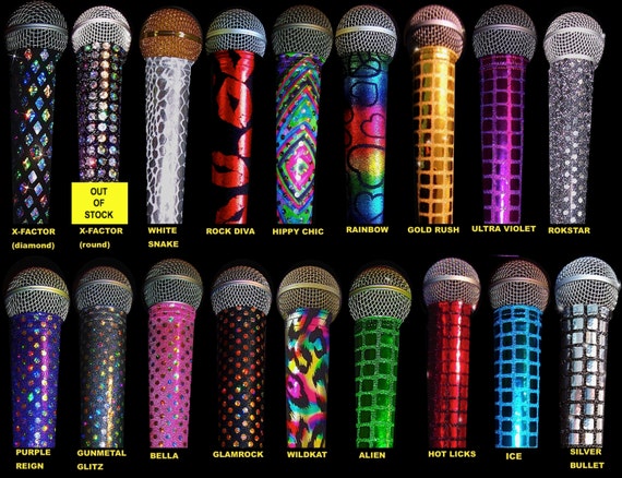 MIC SLEEVE, Mic Skin, Microphone Cover for CORDLESS mics only