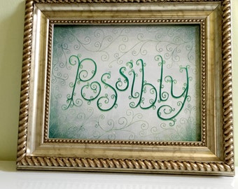 Fairy tale scroll | Etsy