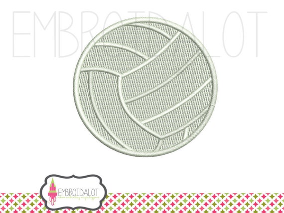 Mini netball embroidery design. Great machine by Embroidalot