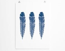 Popular items for navy feathers on Etsy