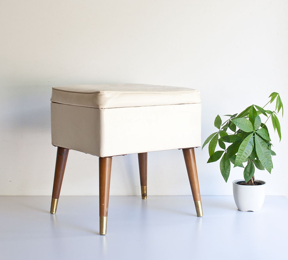 Vintage Mid Century Modern Sewing Stool – Haute Juice
