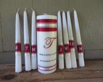 Family unity candle | Etsy