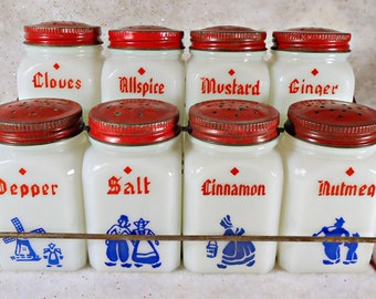 Unique vintage spice jars related items | Etsy