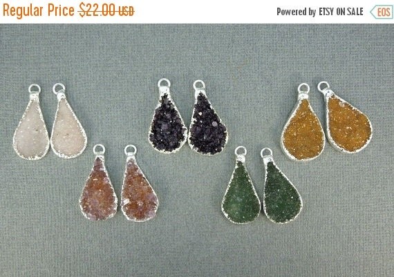 10% off Memorial Day Druzy Drusy Druzzy by jewelersparadise