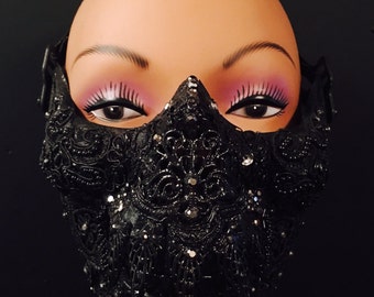 Crystal mask | Etsy