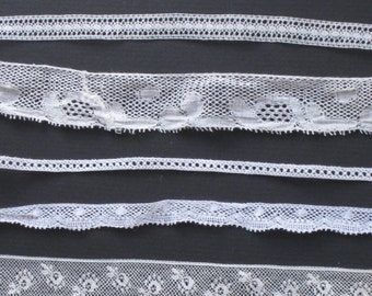 Wide Antique Lace Trim With Greek Key Border by kbuda on Etsy