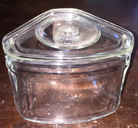 Vintage Retro Triangular Refrigerator Dish Scurlock