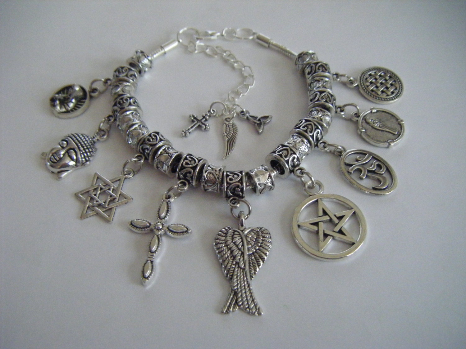 SUPERNATURAL Mary Winchester Protection Charm Bracelet by Reb333