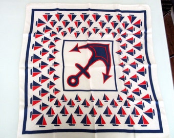 Nautical scarf | Etsy