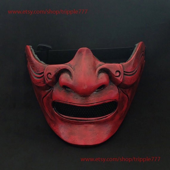 Half cover Knight Samurai Mask Airsoft mask Halloween