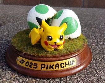 Pikachu sculpture | Etsy