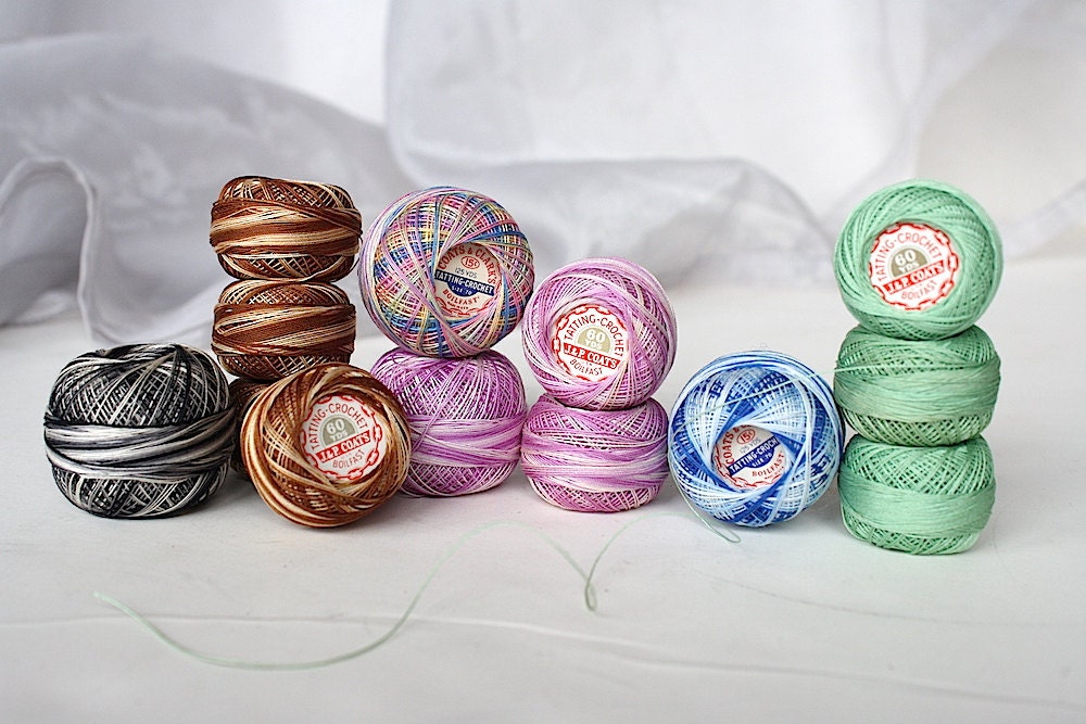 Tatting Thread Vintage Thread J.P Coats & Clark Thread