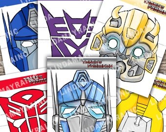 Transformers mask | Etsy