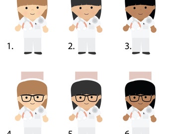 Nurse bookmark | Etsy