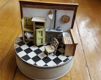 Kitchen diorama | Etsy