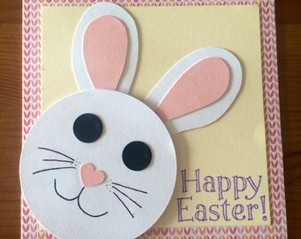 Kids easter card | Etsy