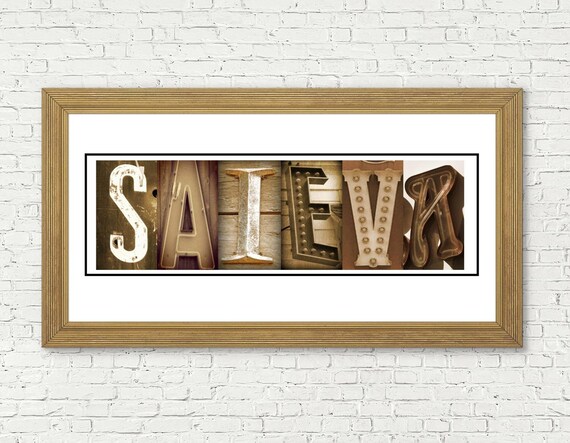 Letter Art Wedding Guest Book Wedding Guest Book Alternative