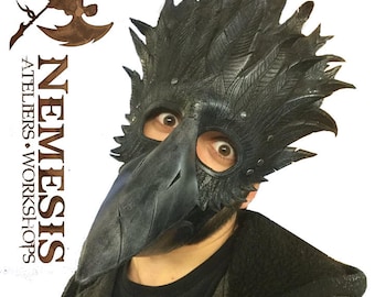 Crow mask | Etsy