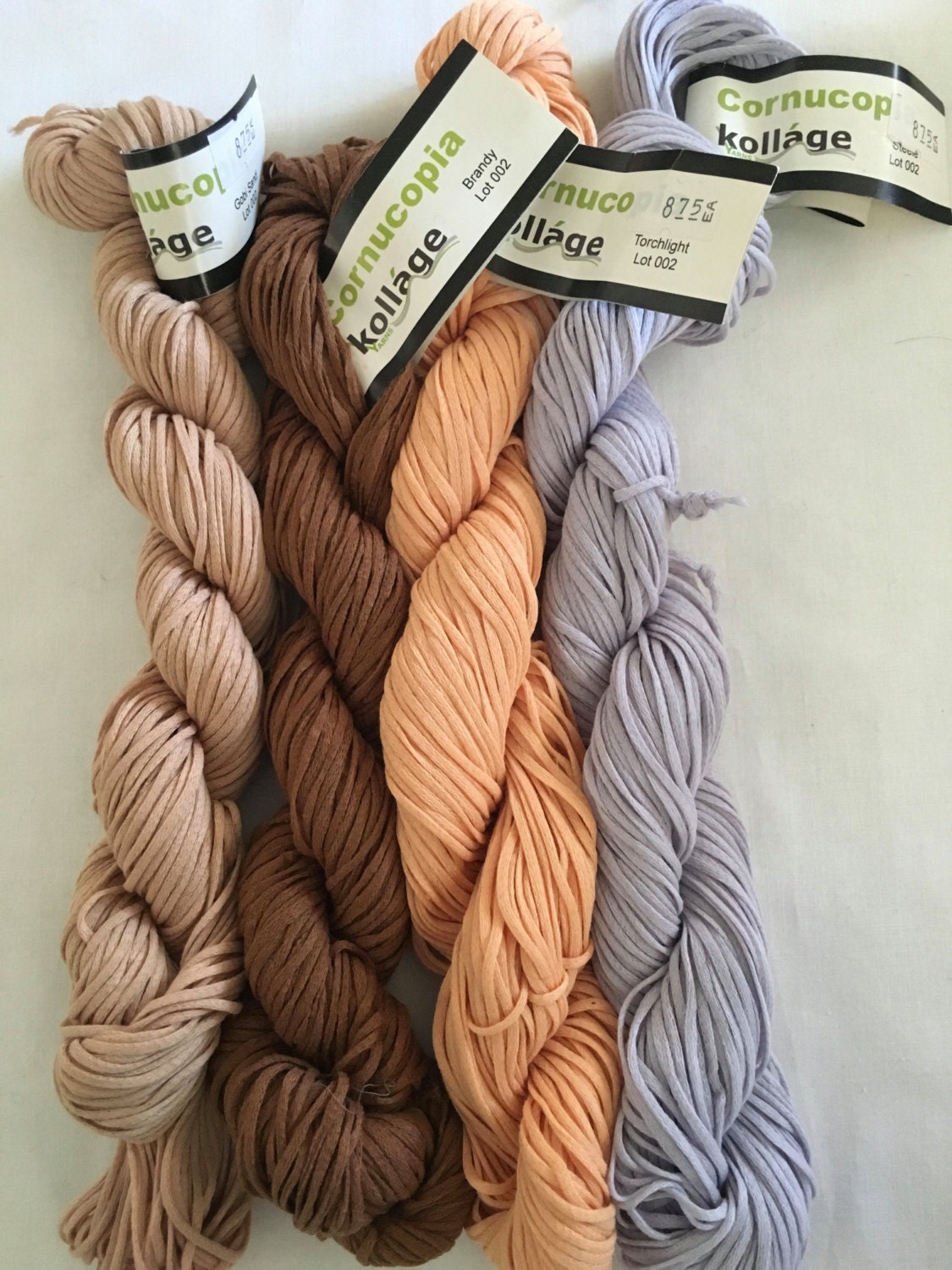 Kollage Cornucopia worsted weight 100% corn fibre yarn