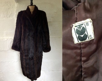 1940s fur coat | Etsy