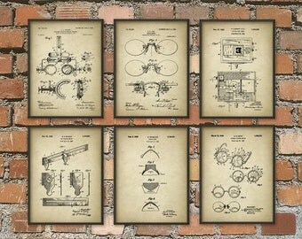 Computer Geek Wall Art Poster Set of 4 No.1 Computer Room