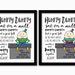 Lunchbox cards. Set 5. Instant download printable PDF. 24