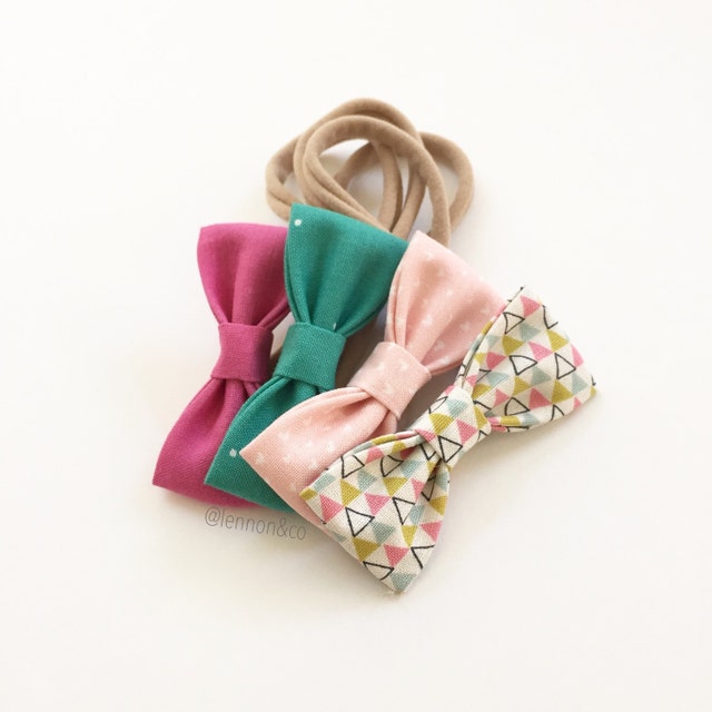 handmade accessories. modern&stylish bows and bow by LennonAndCo
