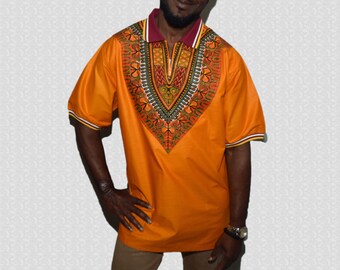 Kitenge male shirts | Etsy