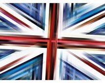 Unique union jack art related items | Etsy