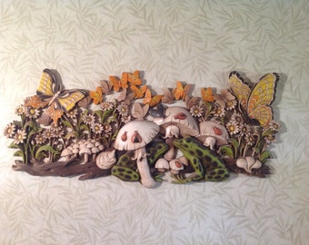 Mushroom wall decor | Etsy