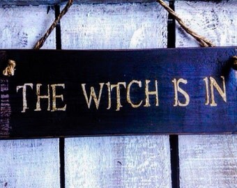 Witch is in sign | Etsy