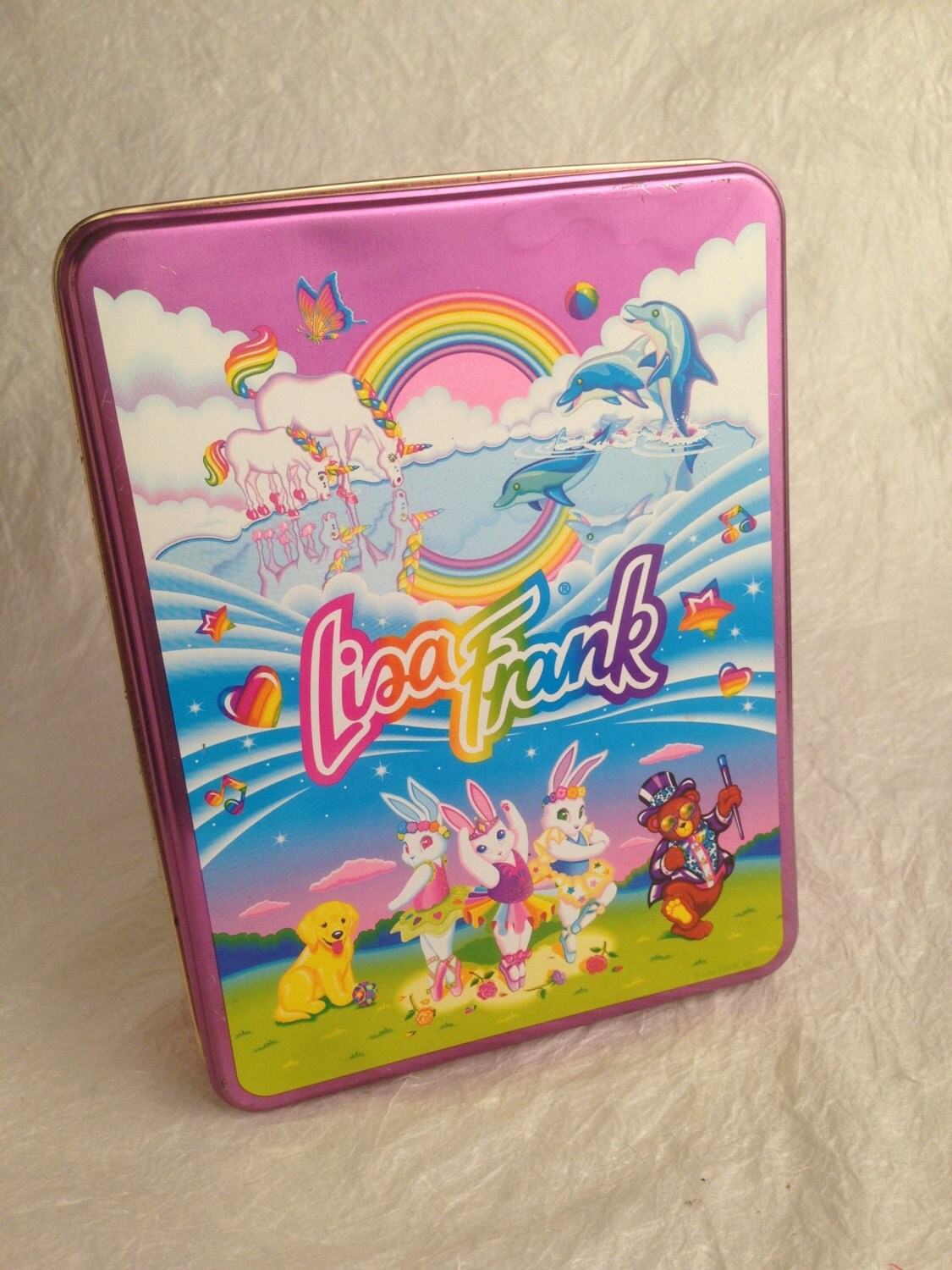 Lisa Frank collectible tin