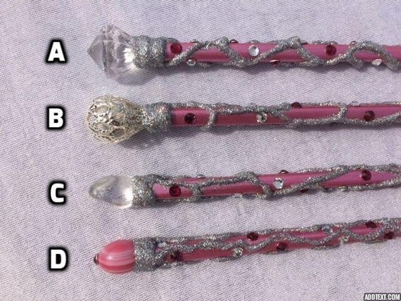 Pink Magic Wands Wizard Wand Fairy Wand Witches Wand Steampunk