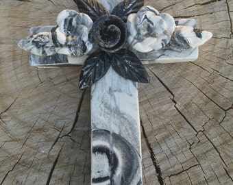 Marble crosses | Etsy