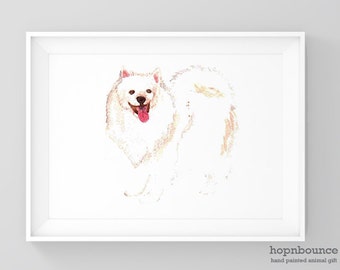 Japanese spitz | Etsy