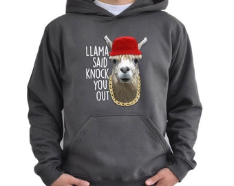 Unique llama hoodie related items | Etsy