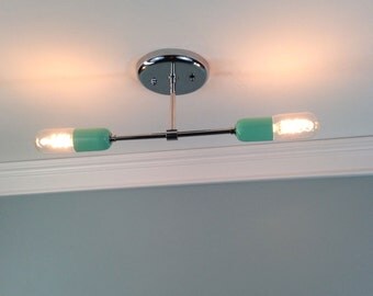 Double socket lamp | Etsy