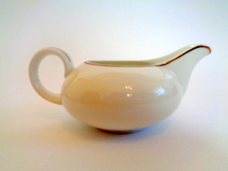 Rare Sorau Carstens Porzellan, Sauciere Sorau , Gold Trim Creamer ...