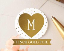 Unique gold foil stickers related items | Etsy
