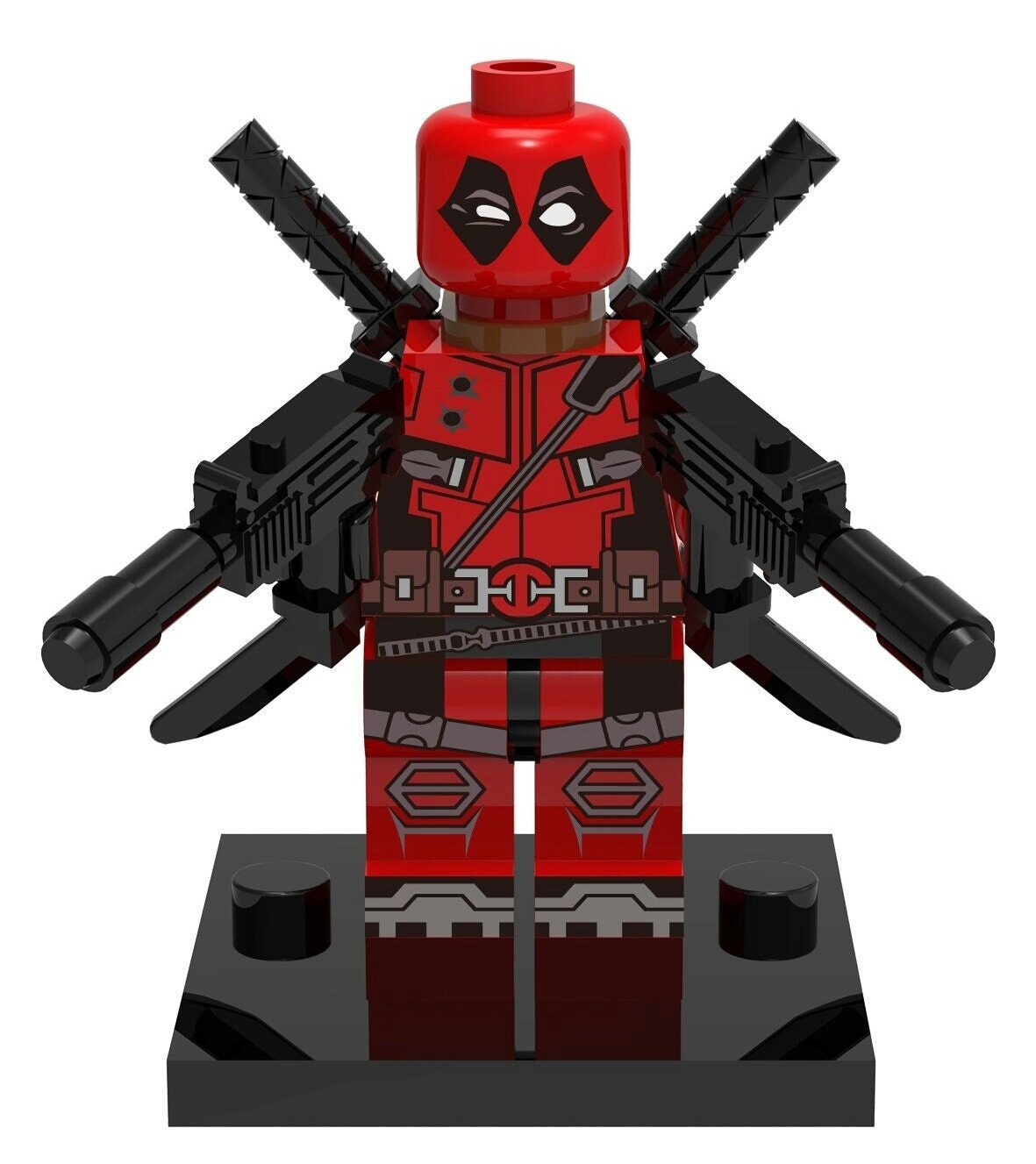 Deadpool Marvel Superhero Custom Minifigure by SuperheroBricks