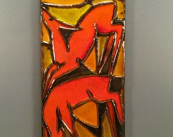 Ceramic tile plaque | Etsy