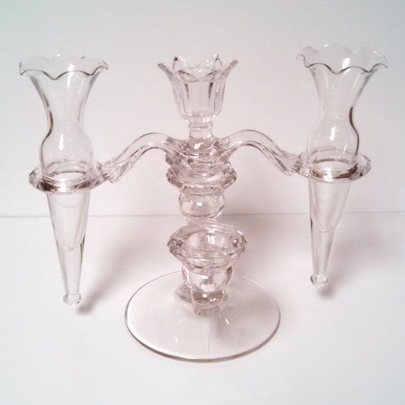 #VINTAGE Cambridge Glass Epergne and Candelabra by VintageByRobin on ...