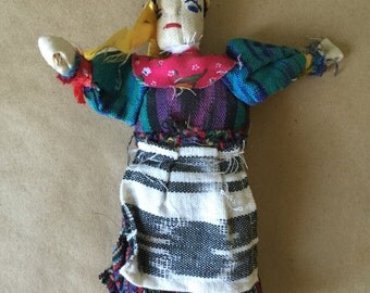 Vintage rag doll | Etsy