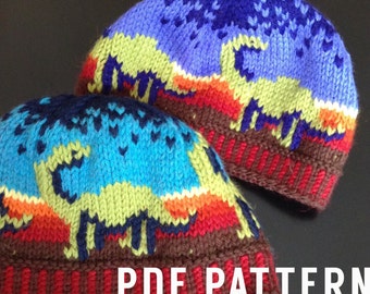 Dinosaur knitting | Etsy