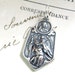 St Christopher Scapular Medal Patron of travelers Antique