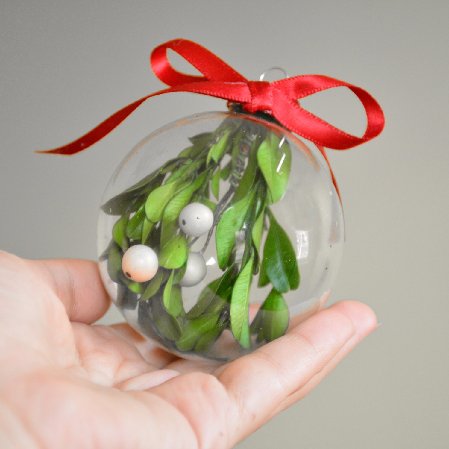 mistletoe ornament christmas ornament kissing ball